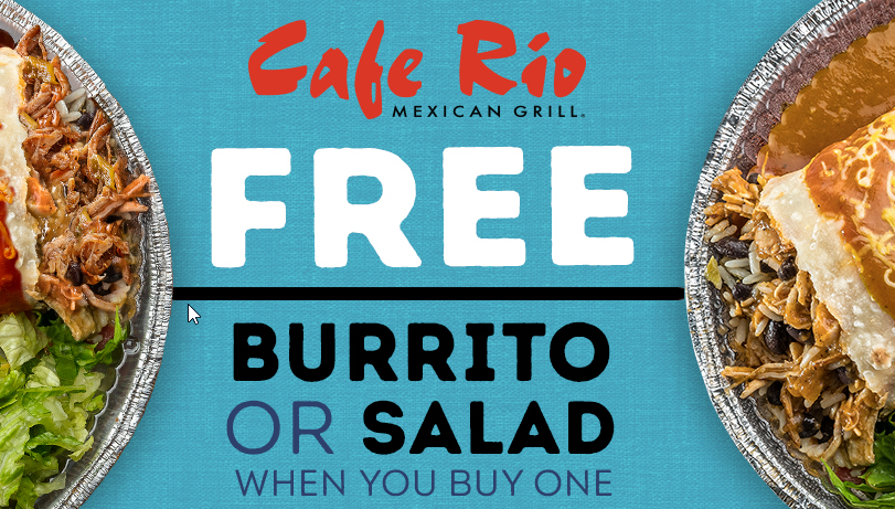 Cafe Rio BOGO Coupon | Bargain Believer