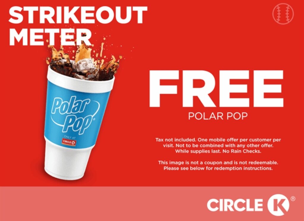 Circle K & Dbacks - Free Food with Strikeout Meter 2021 | Bargain Believer