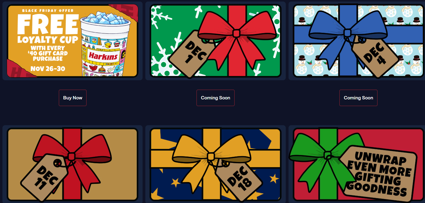 FREE 2026 Harkins Loyalty Cup ~ 2025 Black Friday & Cyber Monday Deals ...